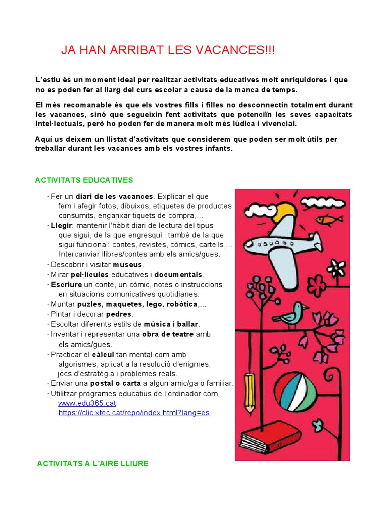 Deures Estiu 2022 | PDF