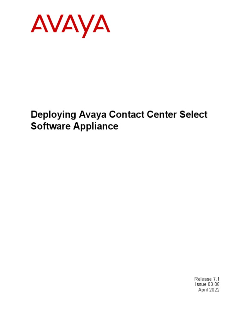 Avaya Contact Center Select To Avaya Ip Office - Accs To Ipo | PDF ...