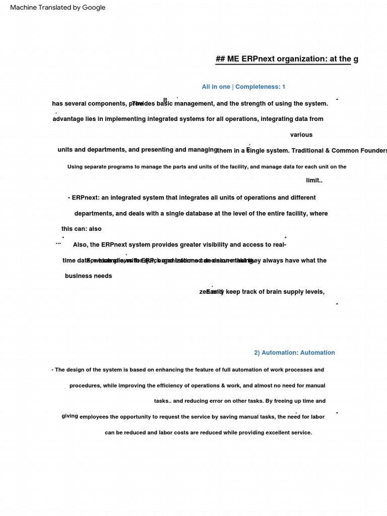 ERPNext: Automation & Real-Time Insights | PDF | Enterprise Resource ...
