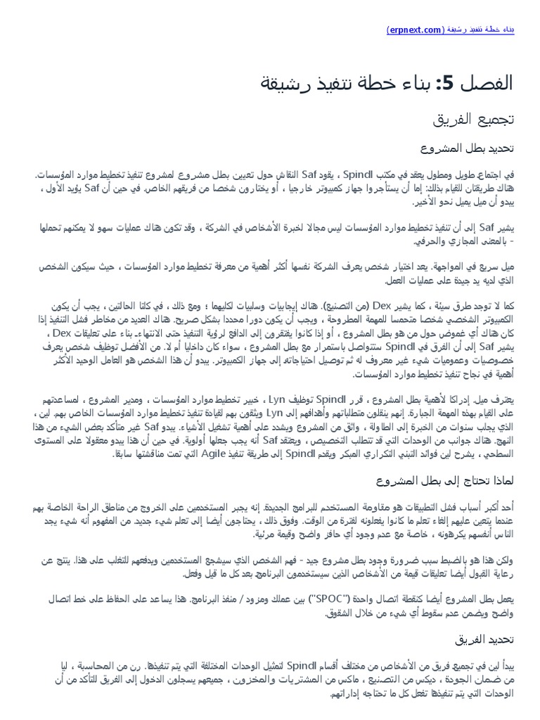 Chapter 5 Constructing An Agile Implementation Plan | PDF