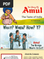 Amul Mission and Vision | PDF | Leadership | Market (Economics)
