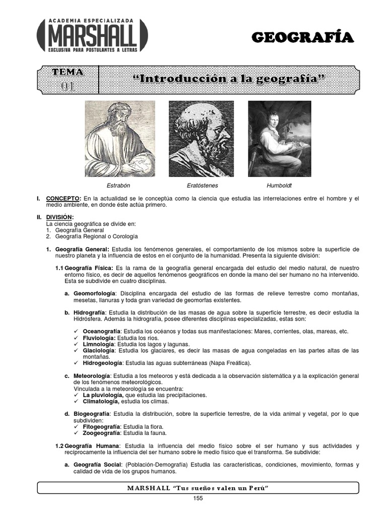Geografía - Tema 1 - Guía | PDF | Geografía | Tierra
