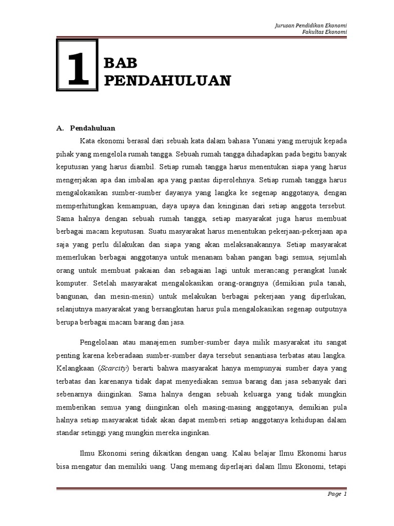 BAB Pendahuluan | PDF