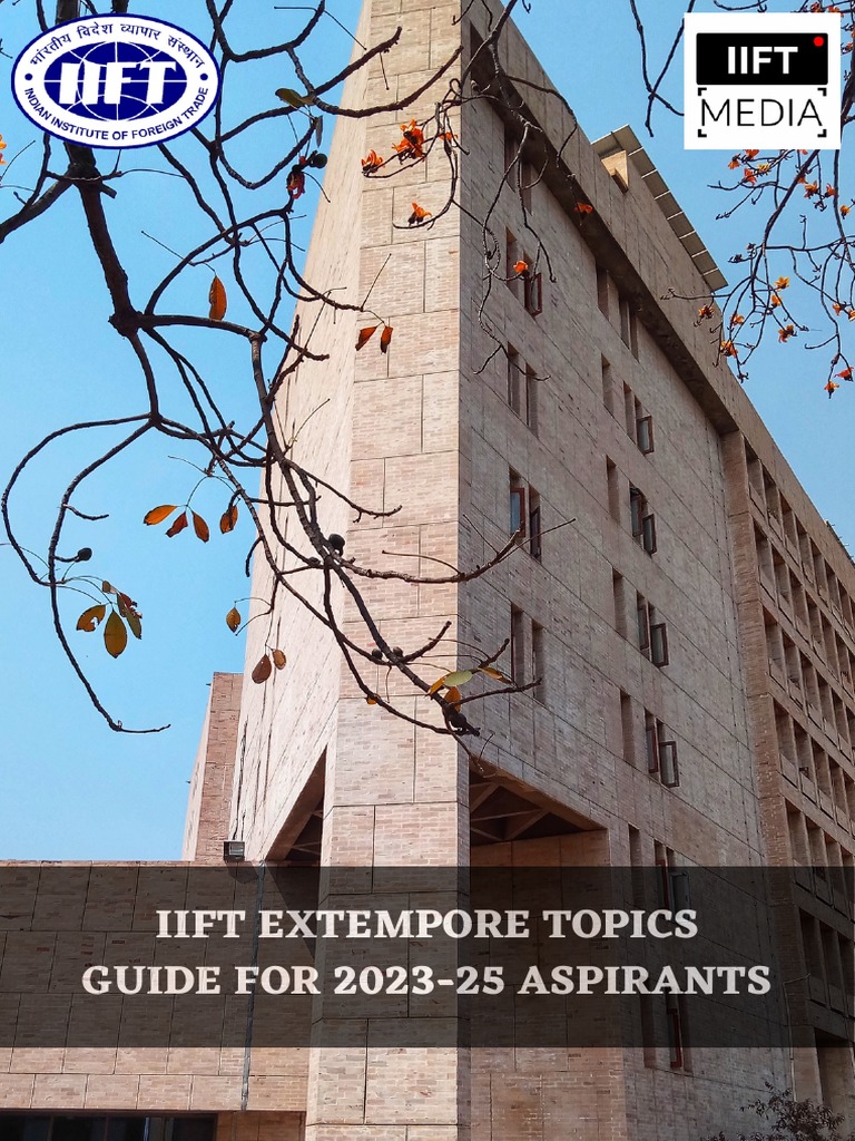 M5 - IIFT Extempore Topics (23-25) | PDF | Economies