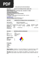 Hoja de Seguridad Del Agua | PDF | Toxicidad | Agua