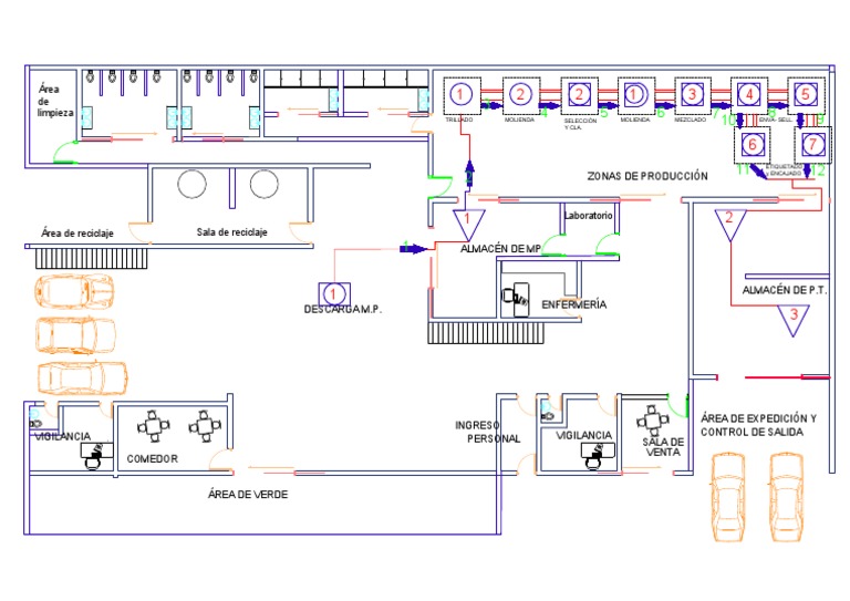 Planta de Cafe-Primer Nivel-A3 | PDF