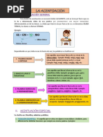 Acentuacion de Palabras Ejercicios | PDF | Fonética | Fonología