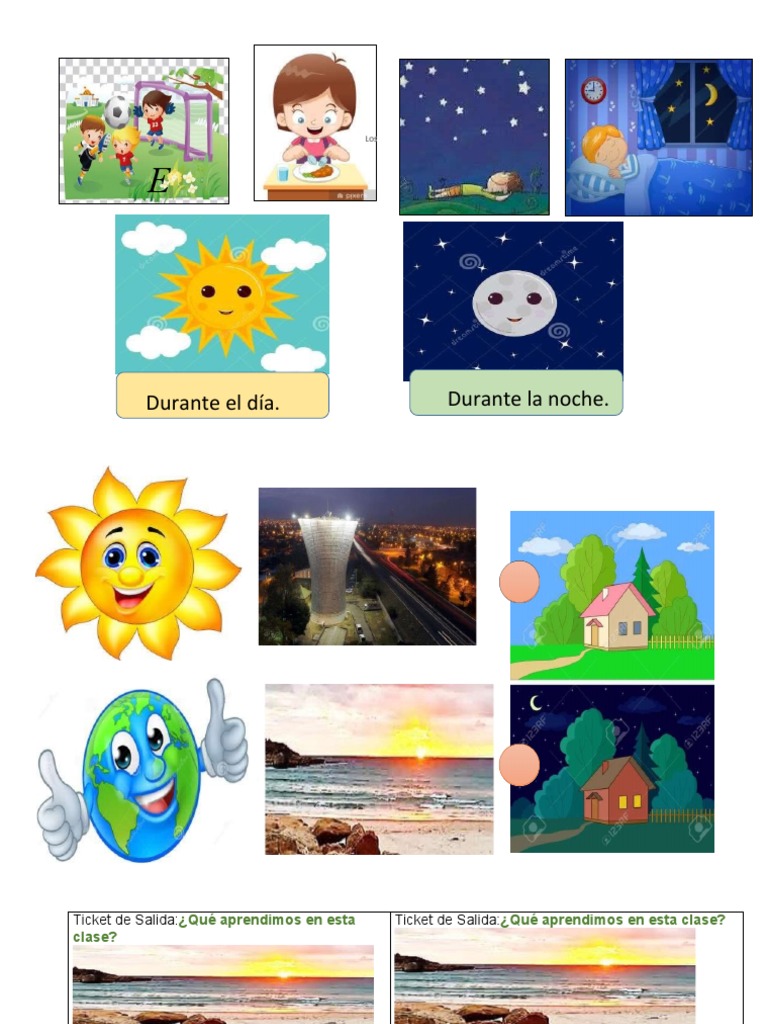 Recortable Ticket de Salida 1º | PDF