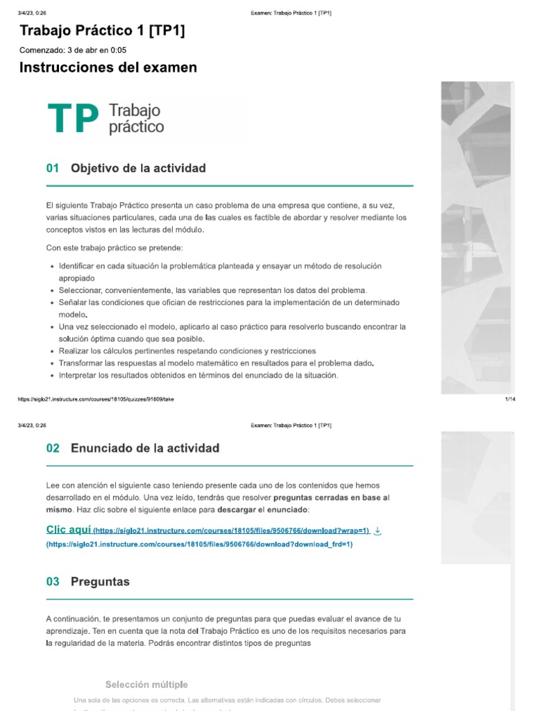 TP1 Mate Vi (75%) | PDF