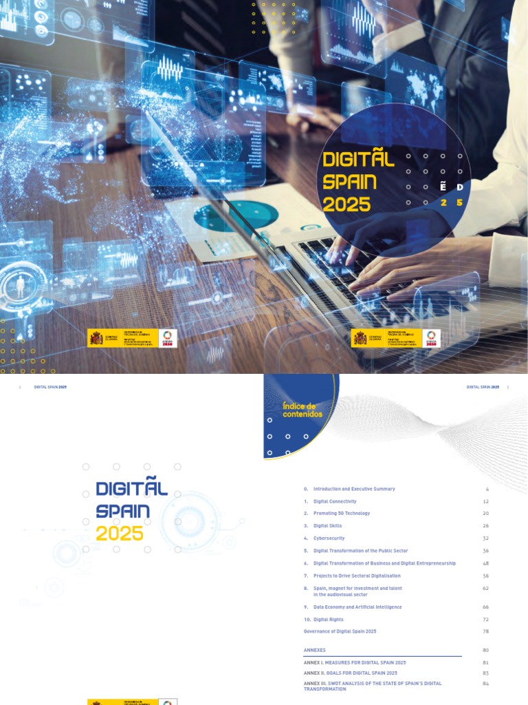 Digital Spain 2025 | PDF | Infrastructure | Sustainability
