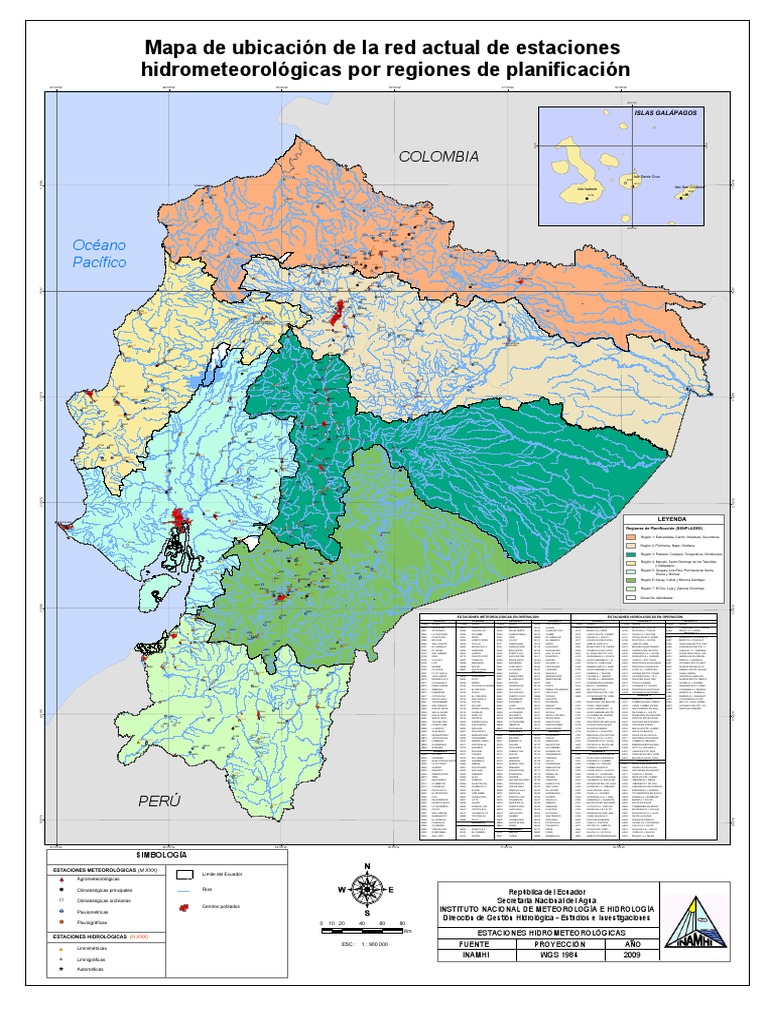 Mapa de Ubicacion de La Red Actual de Es | PDF