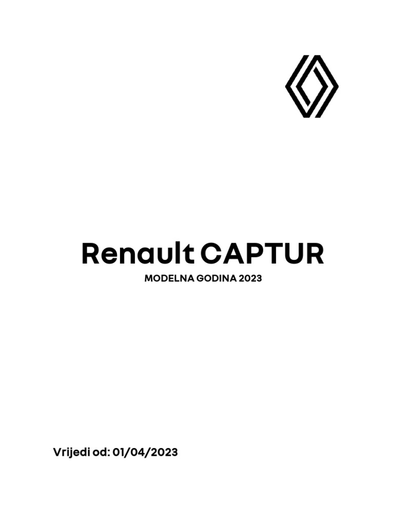 Cjenik Captur | PDF