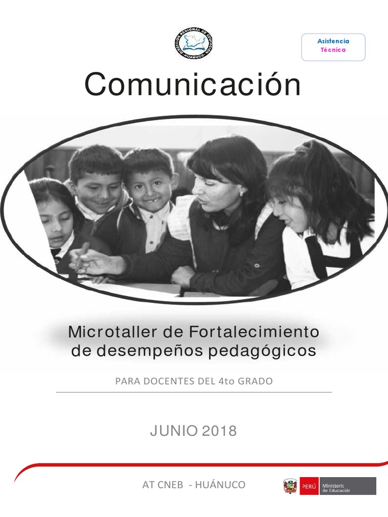 Comprensión Lectora en Docentes de 4to Grado | PDF | Comprensión ...