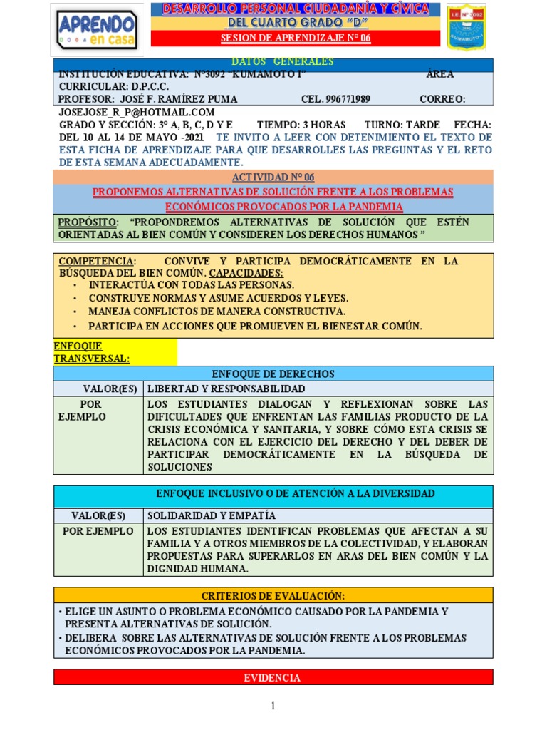 Tarea de DPCC Semana 9 | PDF | Producto Interno Bruto | Desempleo