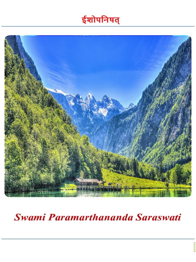 Swami Paramarthananda Saraswati | Download Free PDF | Knowledge | Mind
