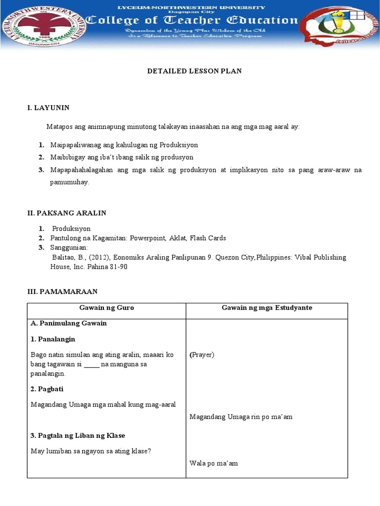 Pre Demo DLP Produksiyon | PDF