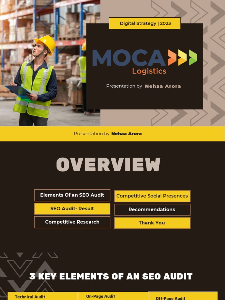 Moca Logistics Project | PDF | Search Engine Optimization | Digital Marketing