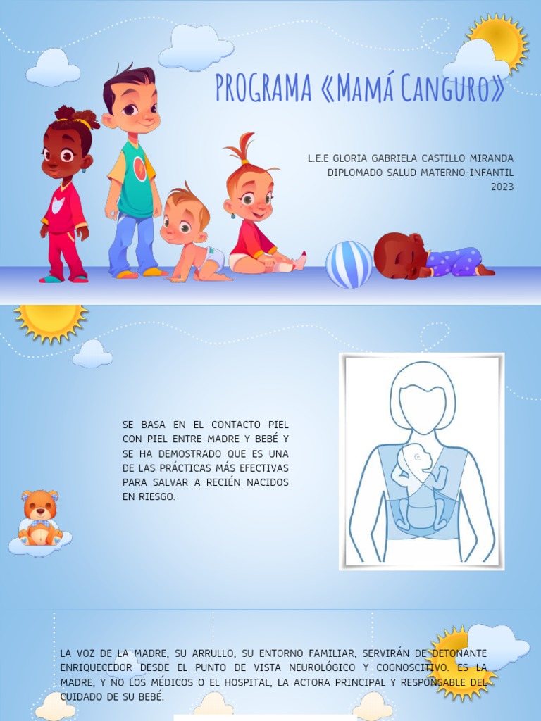 Programa Mamá Canguro | PDF | La leche materna | Especialidades Medicas