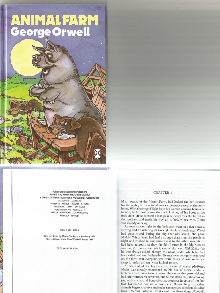 ANIMAL FARM - George Orwell (1,2) | PDF