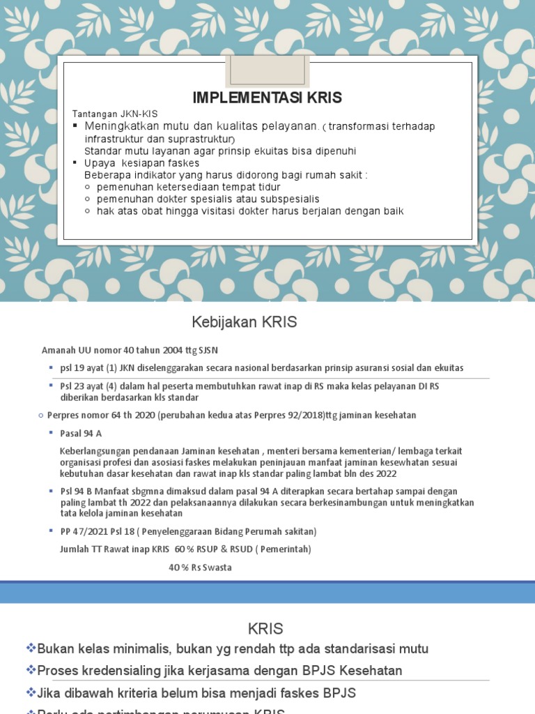 Implementasi Kris | PDF | Teknologi & Rekayasa