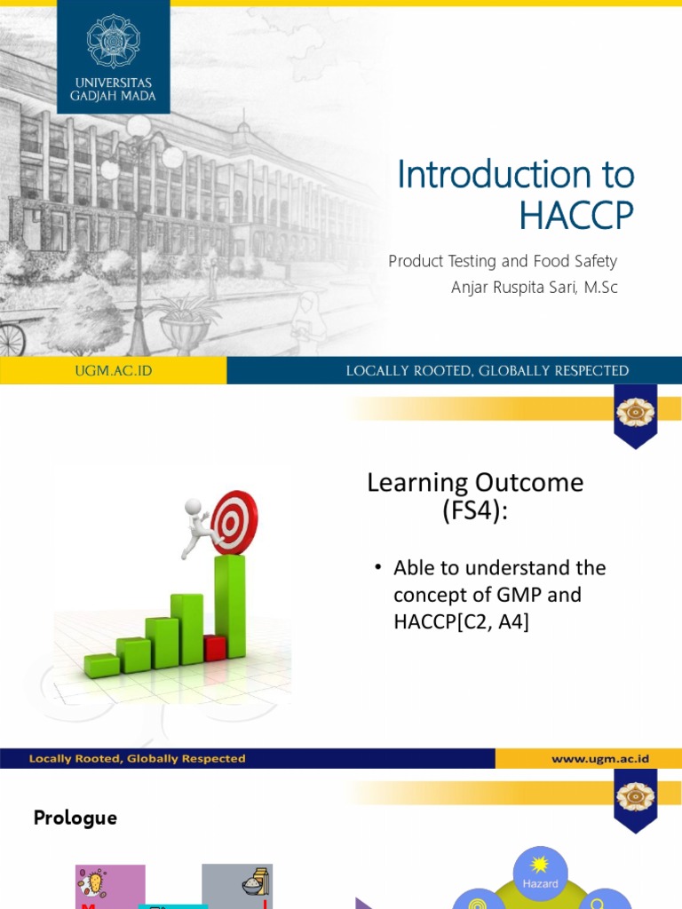 Introduction To Haccp: Product Testing and Food Safety Anjar Ruspita ...