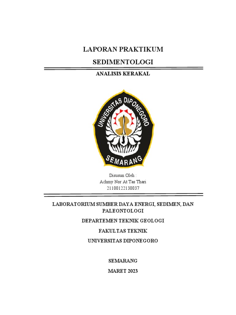 Analisis Kerakal dalam Sedimentologi | PDF | Ilmu Sosial