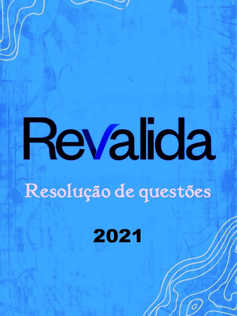 Prova Revalida 2021 | Download grátis PDF | Gestão do HIV/Aids | Asma