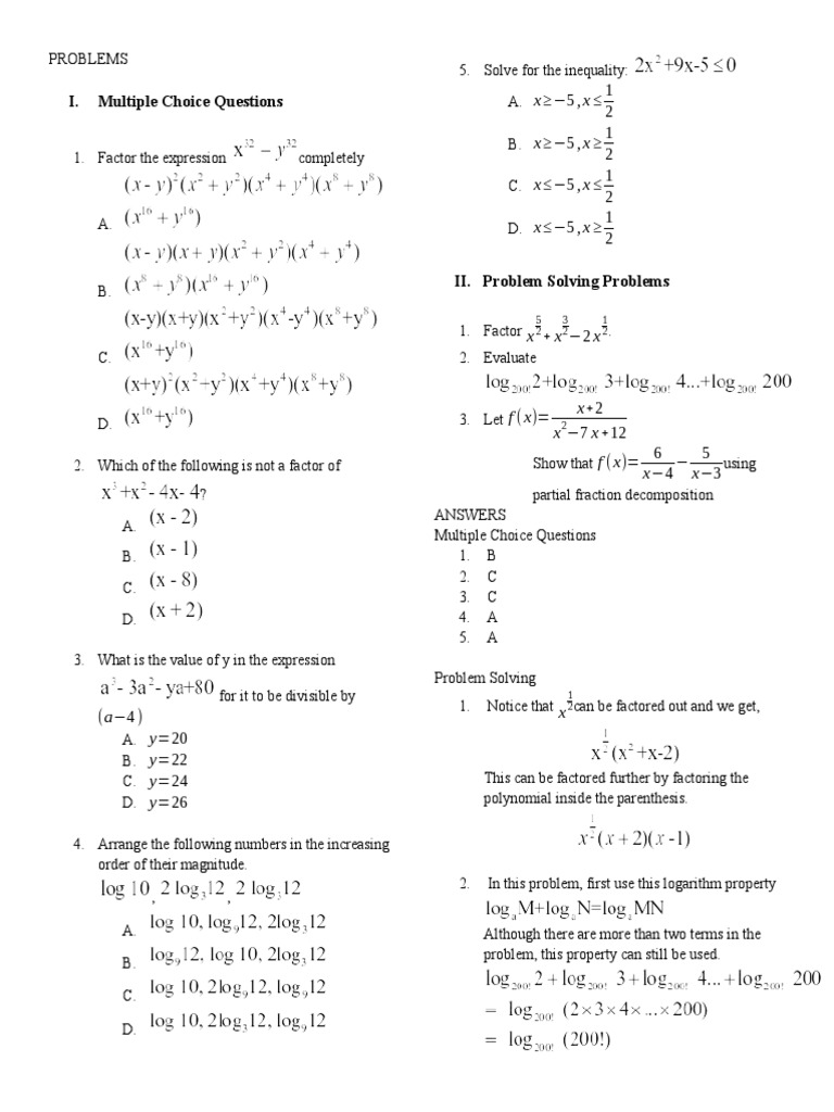 Fndmath Reviewer | PDF | Algorithms | Mathematical Concepts