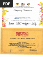 Kumpil Certificate | PDF