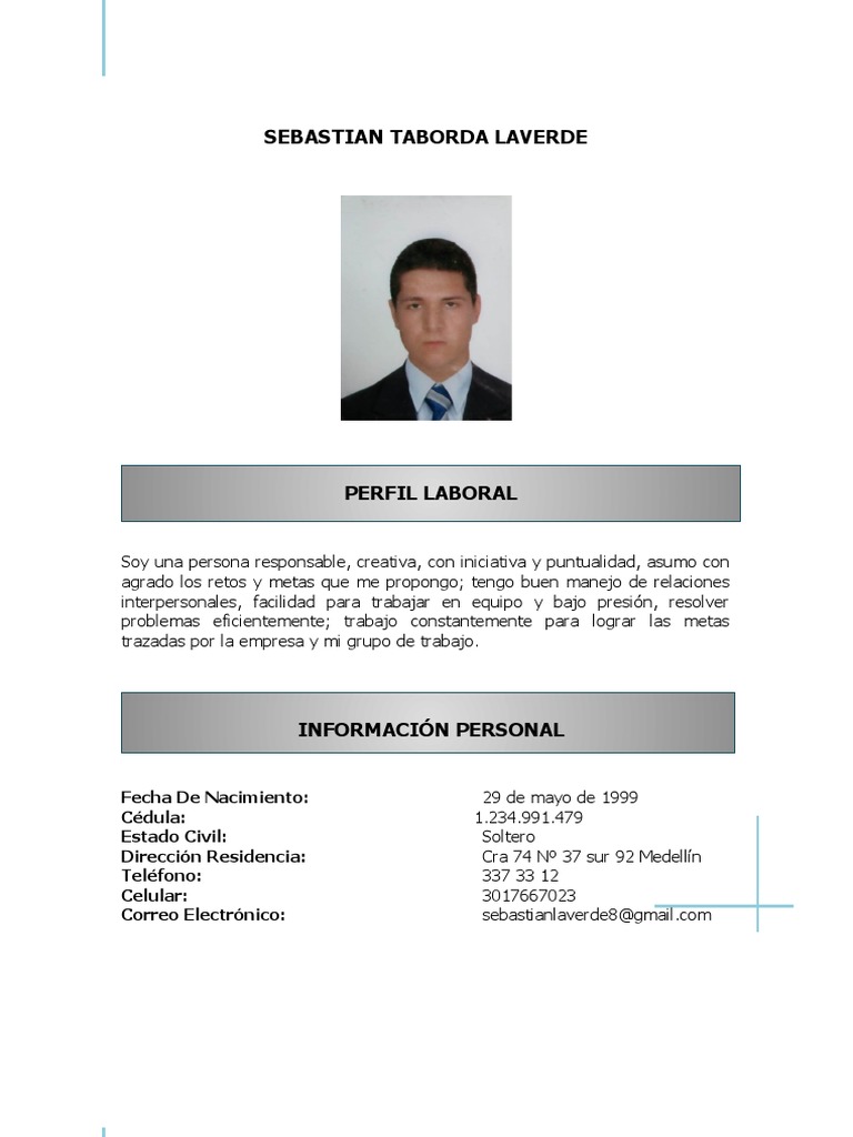 Sebastian Taborda Laverde | PDF | Salud y bienestar