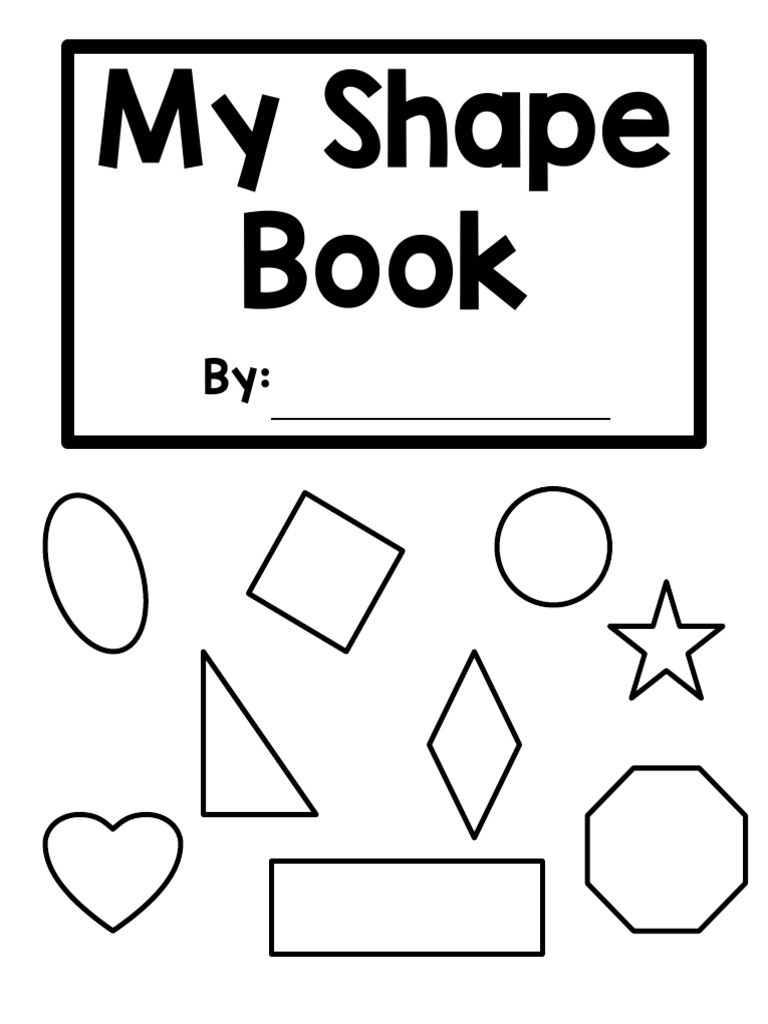 My Shape Book: Color and Learn | PDF