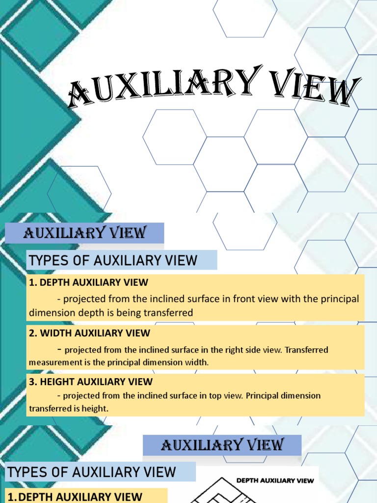 Auxiliary View | PDF
