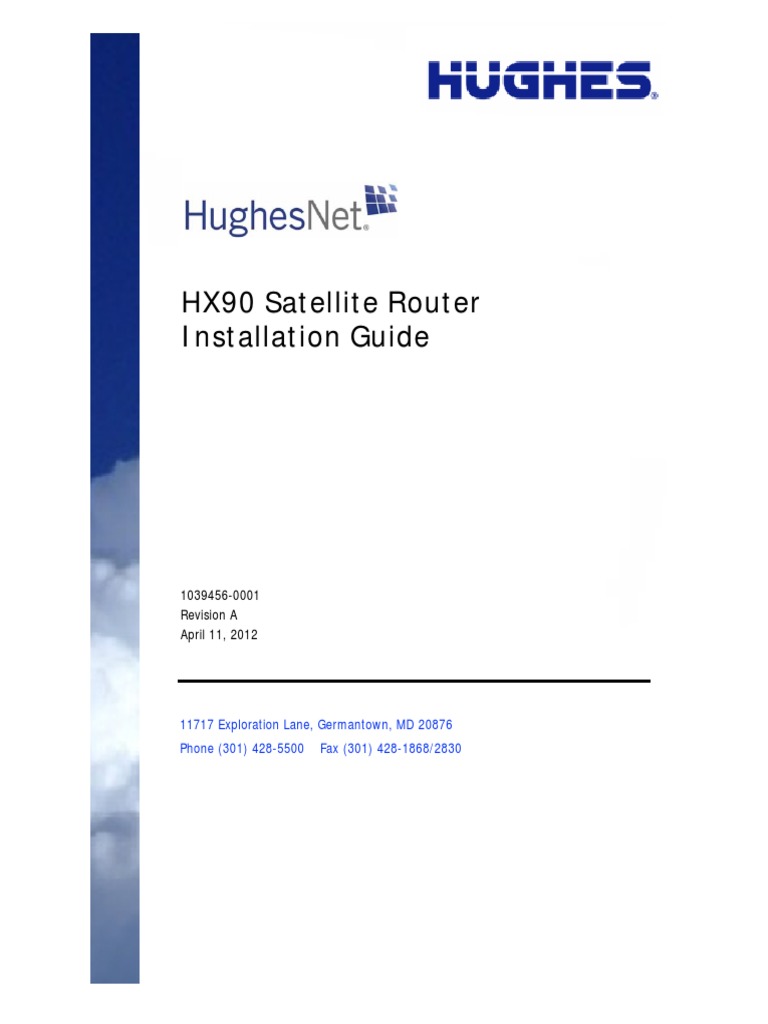HX90 Installation Guide Rev A | PDF | Power Supply | Computer Network