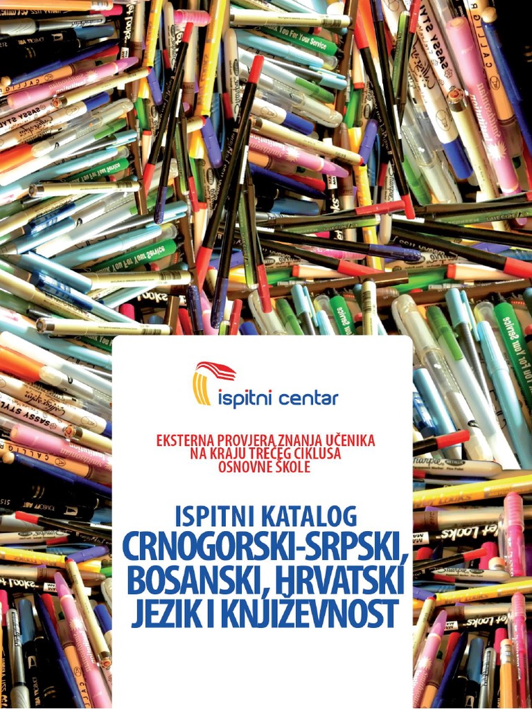 Ispitni Katalog Ix Crnogorski | PDF