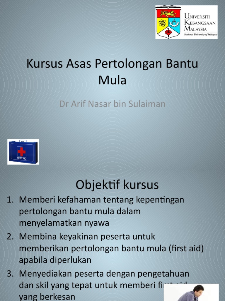 Ceramah Kursus Asas Pertolongan Bantu Mula | PDF