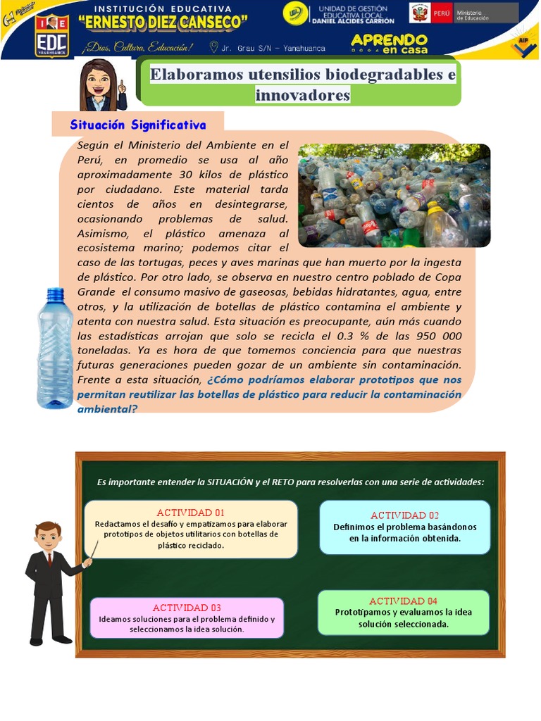 Prototipos para Reducir Plástico en Salud | PDF | El plastico ...