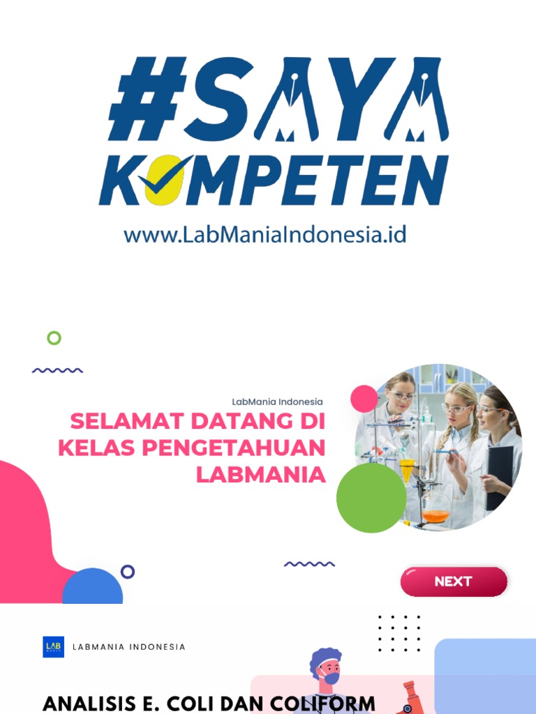 Metode Analisis E Coli Dan Coliform Membran Filter | PDF