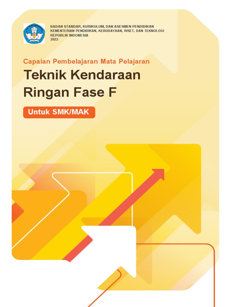 CP FASE F Mata Pelajaran Teknik Kendaraan Ringan | PDF