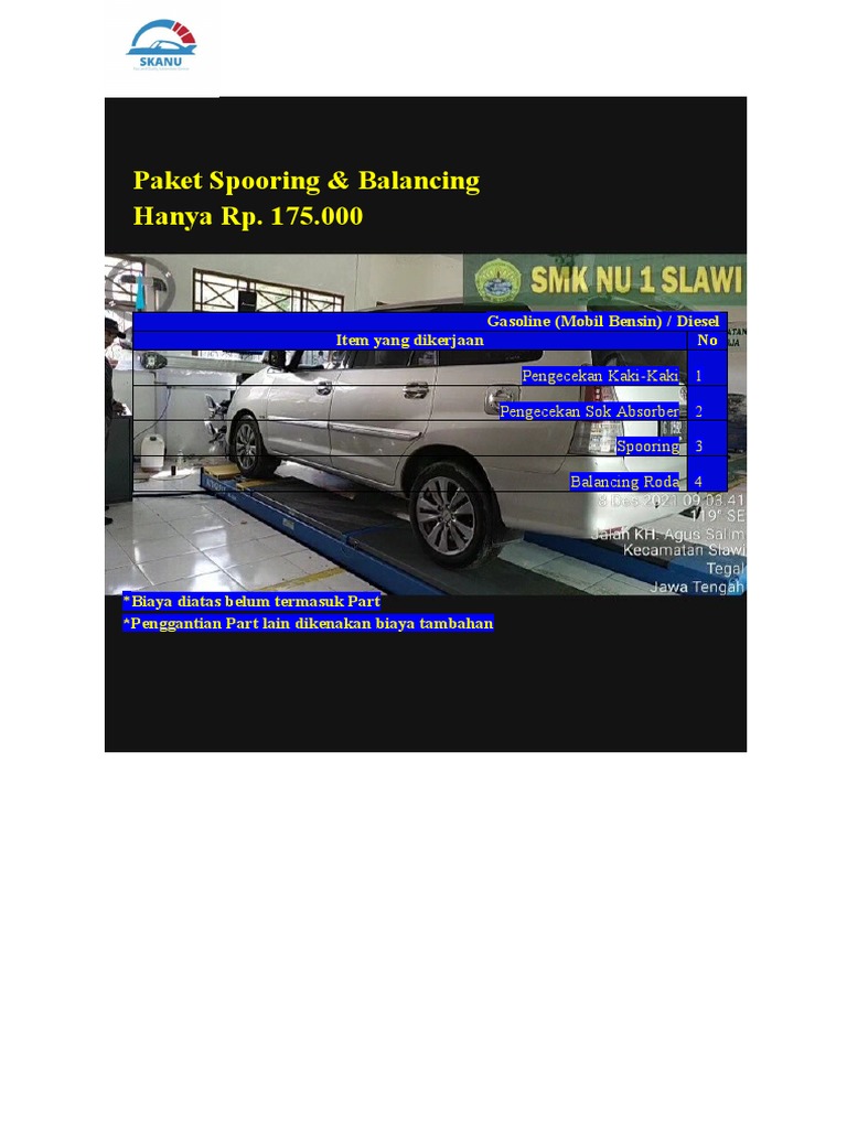 Spooring & Balancing | PDF