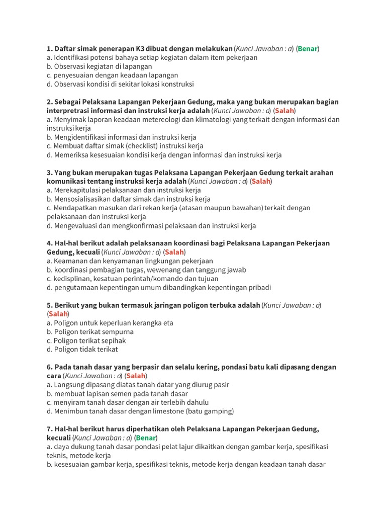 Soal Ujian | PDF
