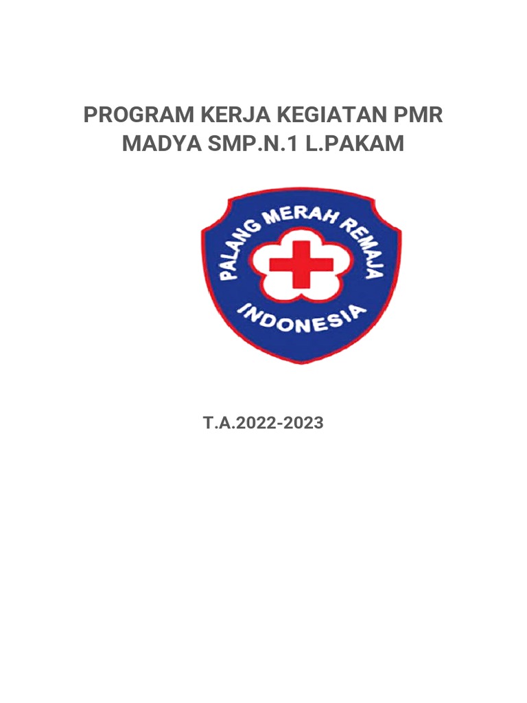 Program Kerja Kegiatan PMR Madya SMP | PDF Program Kerja Kegiatan PMR Madya SMP | PDF