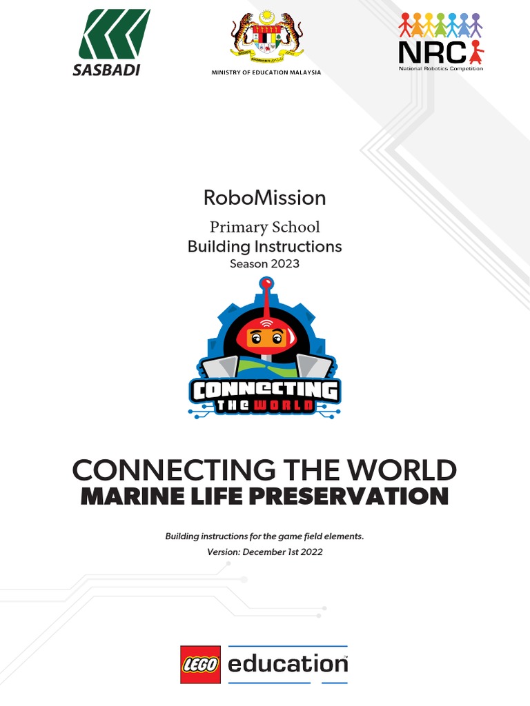 NRC 2023 RoboMission Primary Building Instructions | PDF