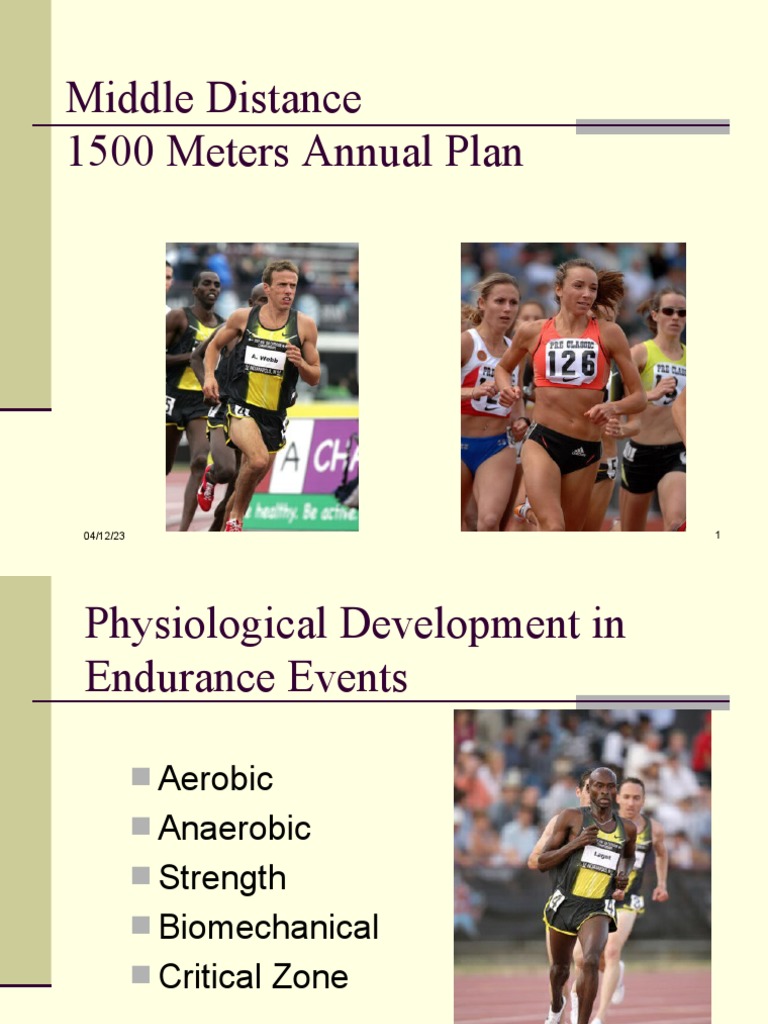 1500m Training Program Overview | PDF | Dance Science | Physiology