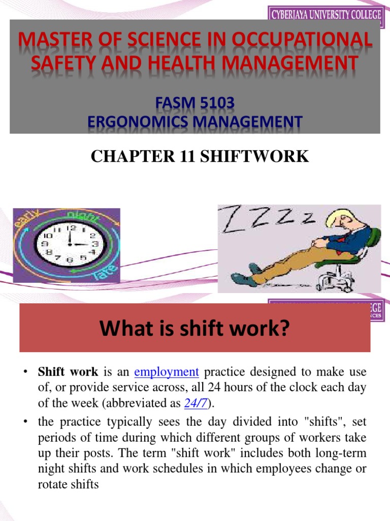 Health Impacts of Shift Work | PDF | Shift Work | Sleep