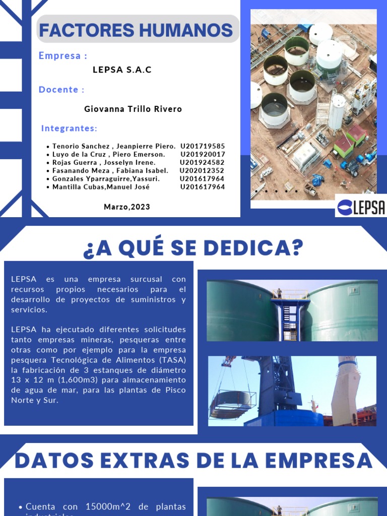 Grupo 7-Lepsa S.A.C | PDF