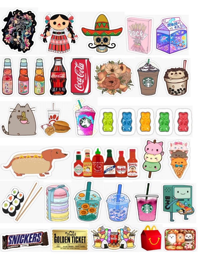 Paquete de Stikers | PDF