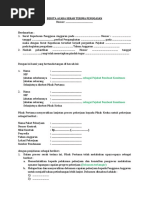 Contoh Format BAST | PDF