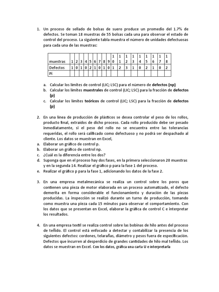 Ejercicios Cartas P, NP, C y U | PDF