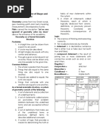 IGCSE Mathematics Formula Sheet | PDF | Circle | Triangle