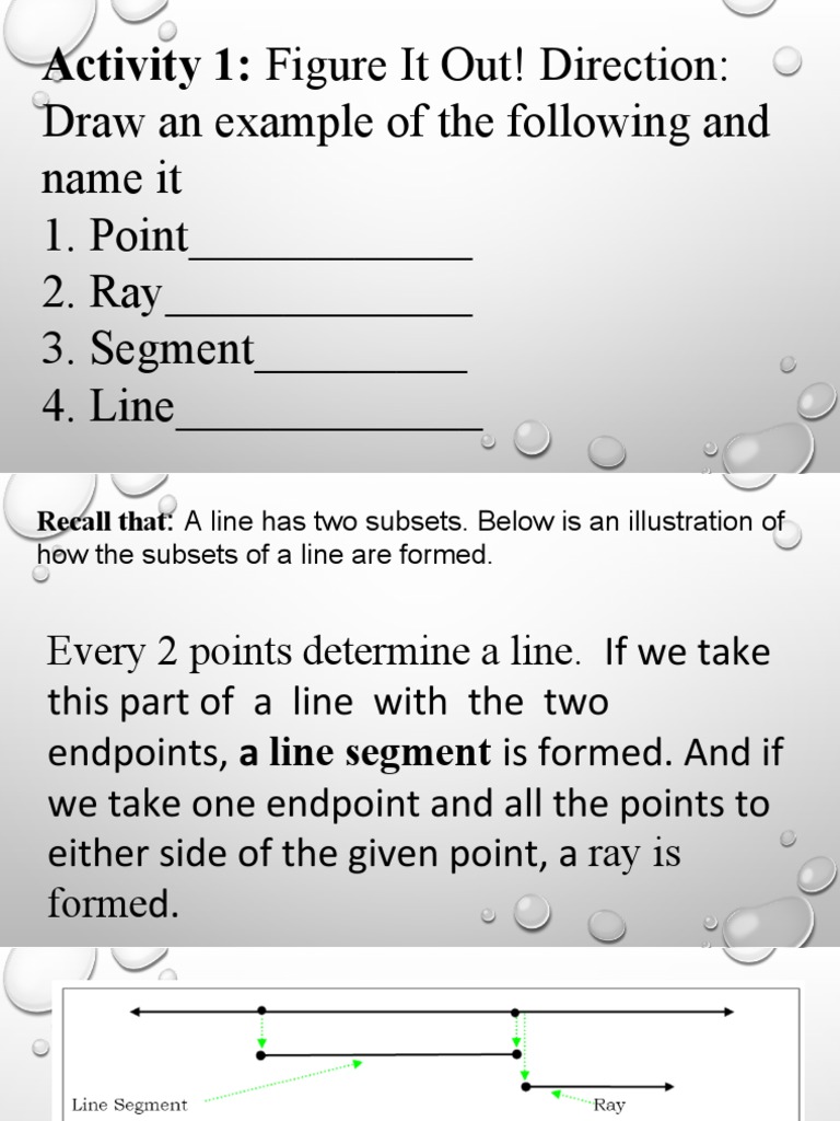 MATH 7-WEEK 4-BASIC GEOMETRIC CONSTRUCTIONS (Autosaved) | PDF | Line (Geometry) | Perpendicular